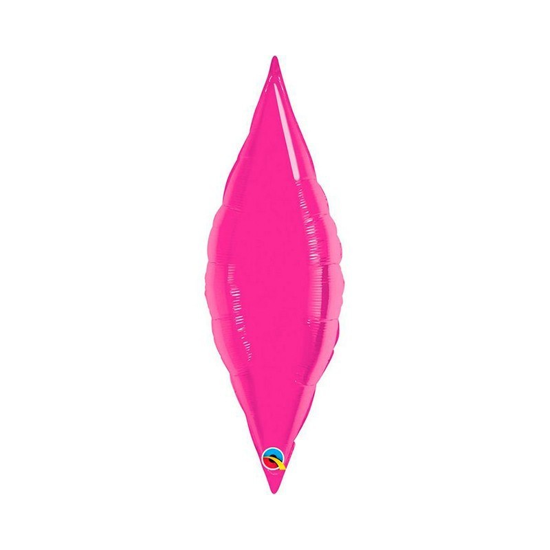 Globos de Foil Taper de 27" de Color Magenta www.globodeco.es