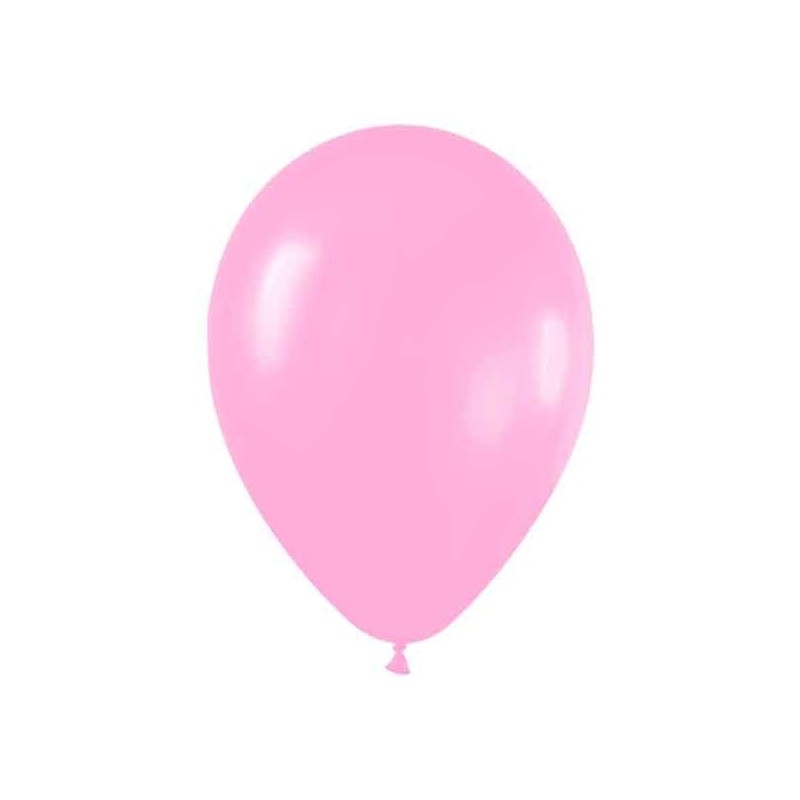 Globos Redondos de Látex 5" Fucsia Satín Perlados www.globodeco.es
