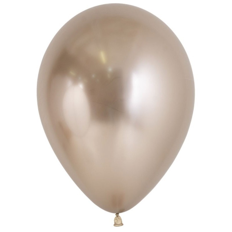 Globos Sempertex Redondos de 11" Reflex Champagne www.globodeco.es