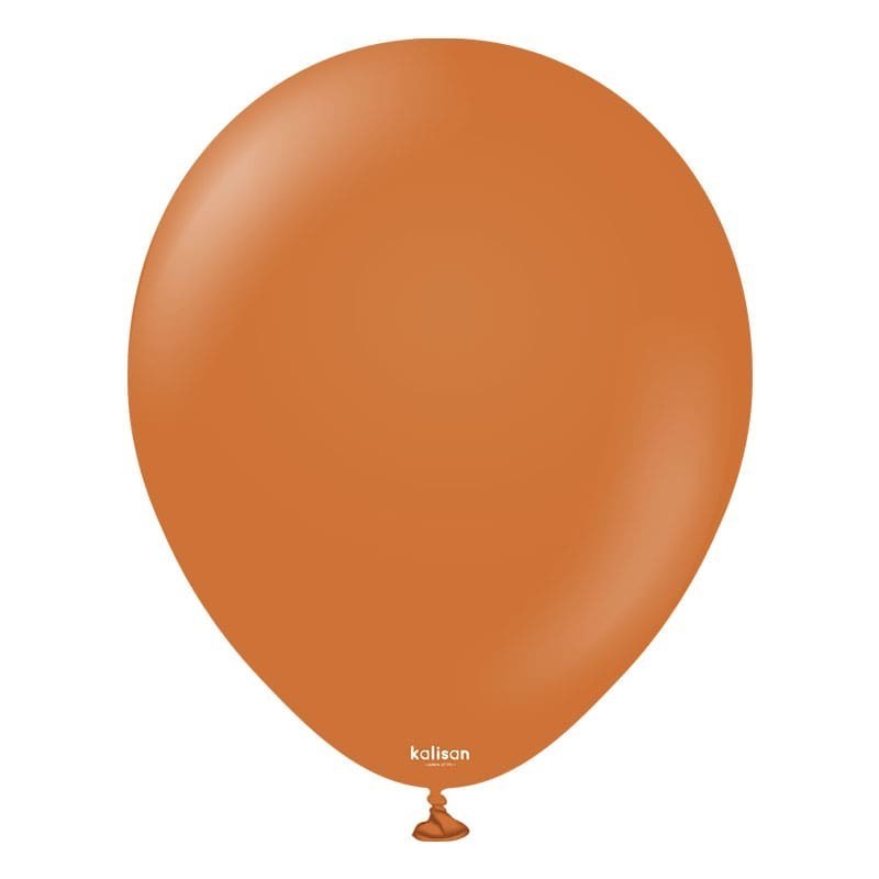 Globos de Látex 12" Standard Caramel Brown Kalisan www.globodeco.es