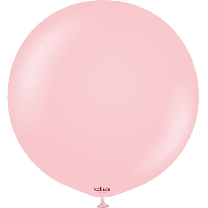 Globos Redondos de Látex 18" Macaron Rosa Kalisan www.globodeco.es